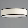 Maxim Prime Light 20" Wide Grass Cloth LED Flushmount Ceiling Light ...