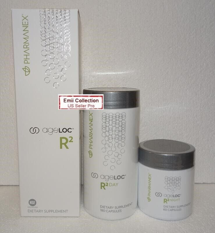 Buy Nu Skin Nuskin Pharmanex ageLOC R2, Day and Night Box Online at ...