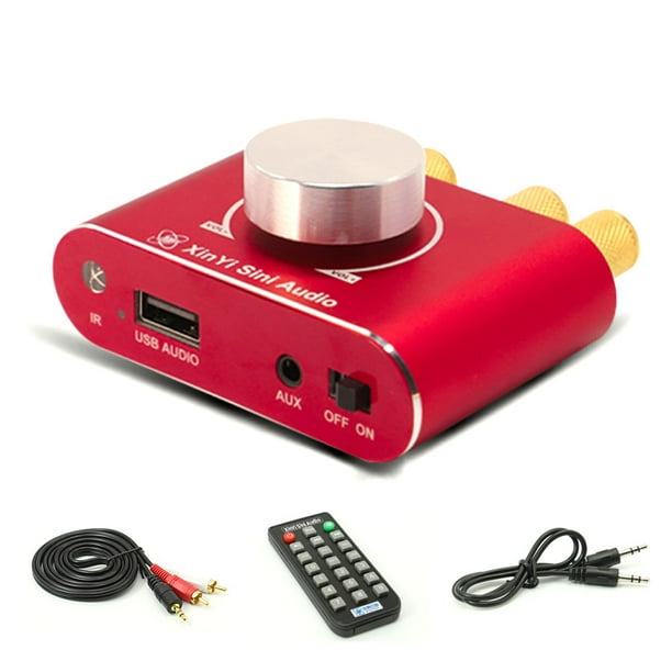 Amplificateur de Son Portable Power Amplifier Audio Sans Fil BT 5.1 50W ...