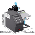 U.S. Solid Automatic Label Dispenser For Rolls And Fanfold Label ...