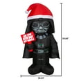 Star Wars Outdoor Decoration: Airblown Inflatable Stylized Darth Vader ...