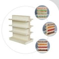 WASHWEPE Simulation Wooden Shelf Multi 1Set 6.3X5.5X3.1In - Walmart.com
