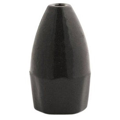 Strike King Tungsten Bullet Worm Weight 1/4 Ounce Black 3 Pack ...