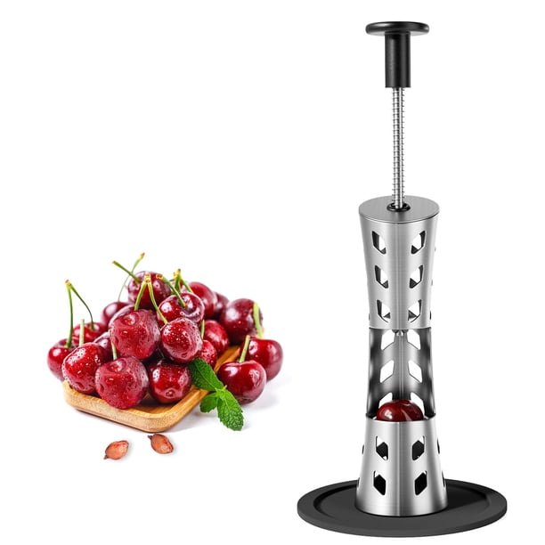 Cherry Pitter, herramienta premium para quitar cerezas, removedor de ...
