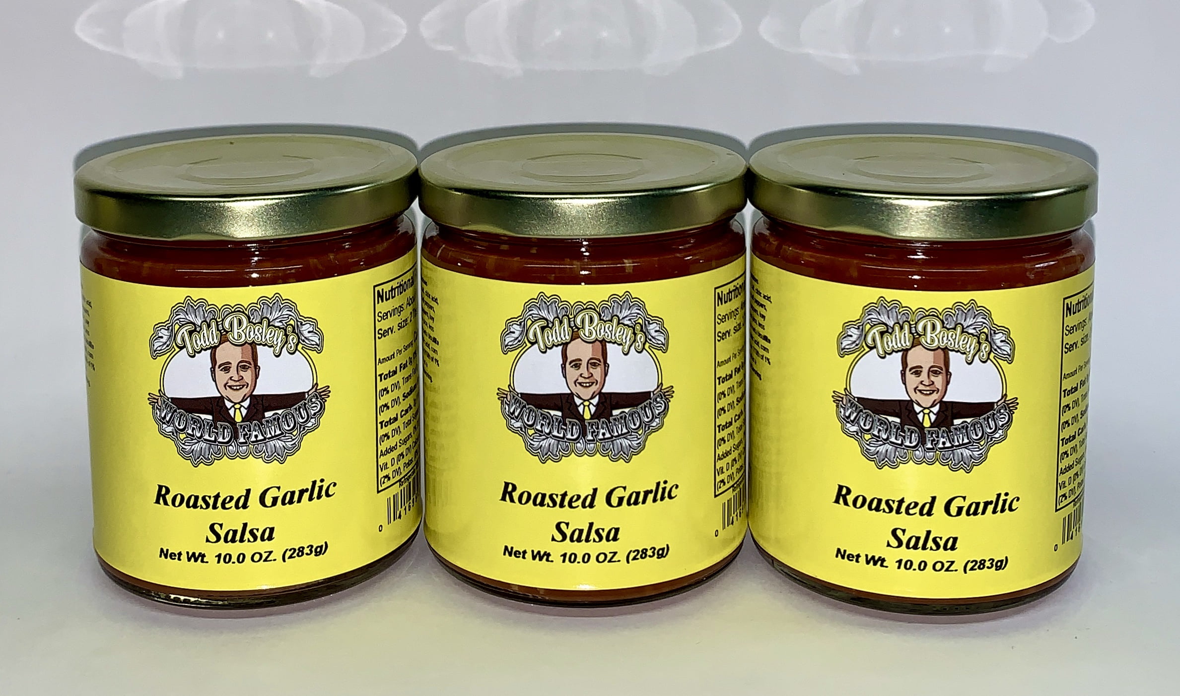 Todd Bosley's World Famous Roasted Garlic Salsa (3 Pack) - Walmart.com