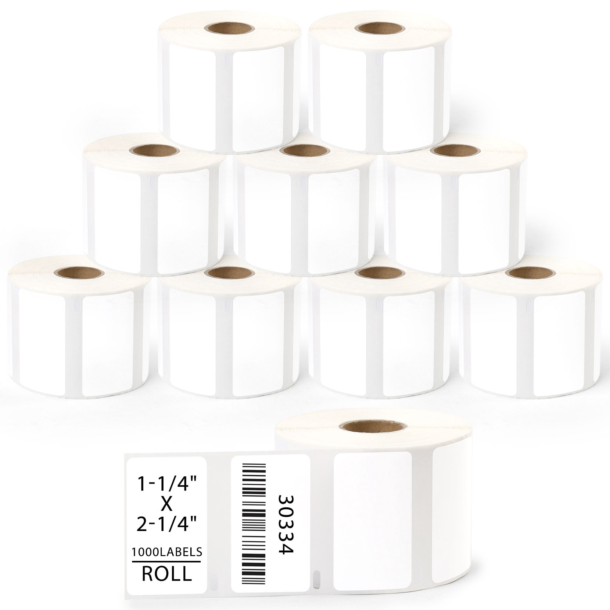 LotFancy 1 1 4 X 2 1 4 In Thermal Labels For DYMO 30334 White 10 LotFancy 1 1 4 X 2 1 4 In Thermal Labels For DYMO 30334 White 10