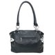Zzfab Laser Cut Purses Double Handles Bling Purse Black - Walmart.com