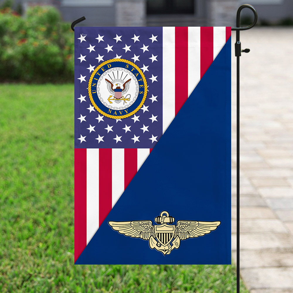 FLAGWIX American Garden Flag (11.5" x 17.5") - U.S. Navy Aviation ...