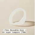 Flex Soft Period Disc, Feminine Flow Reusable Menstrual Disk, 1 Count ...