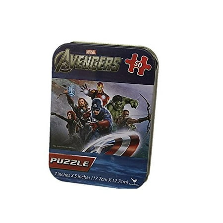 Marvel Avengers 50 Piece Puzzle in a Tin | Walmart Canada