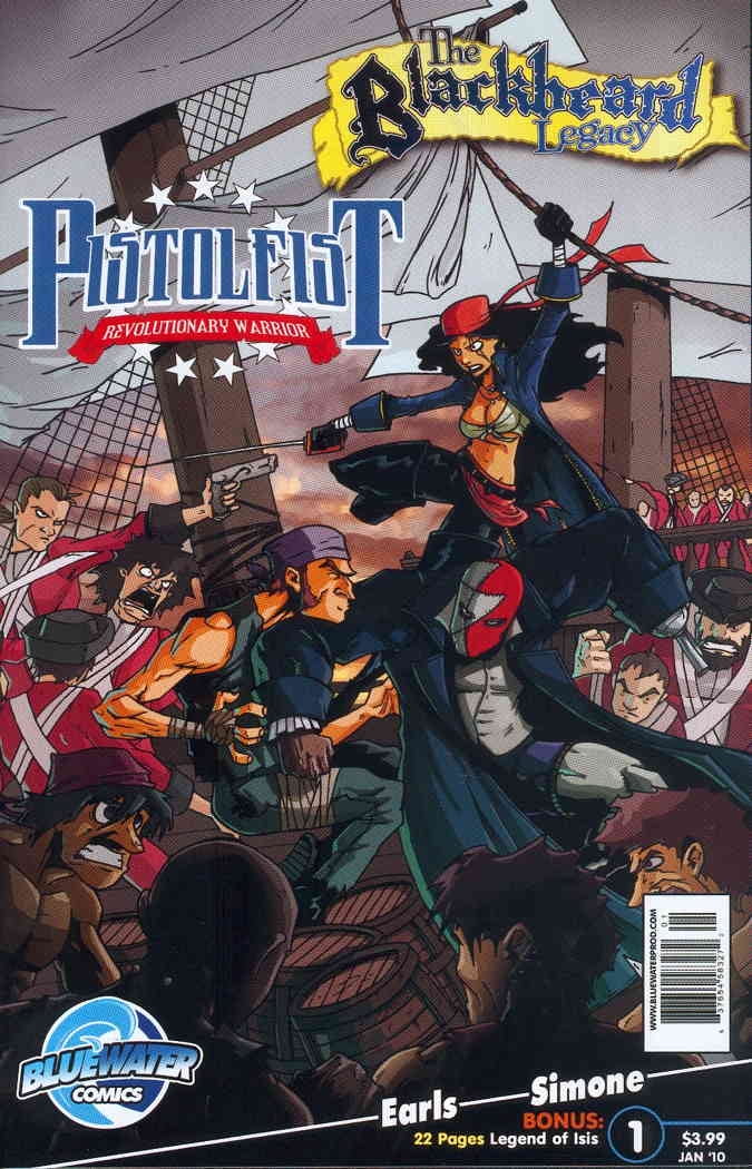 Blackbeard vs. Pistolfist #1A VF ; Bluewater Comic Book - Walmart.com