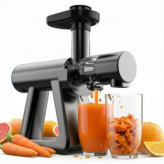 Ventray Essential Ginnie Juicer Compact Small Cold Press Masticating ...