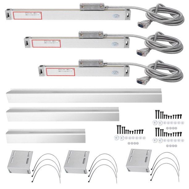 Escala lineal DRO, 1 juego 2AE/3AE Lectura digital lineal Escala lineal A Escala lineal AE ...