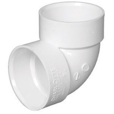 Charlotte Pipe & Foundry PVC013000600HA 90 PVC Dwv Elbow 3 in ...