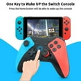 Nintendo Switch Wireless Pro Game Controller with Dual Vibration and Rechargeable Battery ...