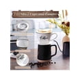 Pour Over Coffee Maker, Ceramic Coffee Dripper, Easy Manual Slow ...