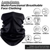 Neck Gaiter Face Cover UV Protection Balaclava Scarf Sunscreen ...