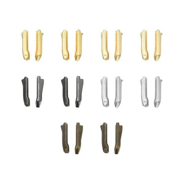 10 Sets Double Open Zipper Repair Latch Kits, #10 Insert Pins for ...
