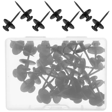 SagaSave 100/200× Transparent Push Pin for Cork Boards Bulletin Boards ...