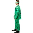 Batman Forever Riddler Deluxe Costume for Adults by Rubies, Men's Large ...