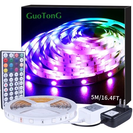 16.4FT RGB LED Strip Lights - Color Changing Light Strips - 16 FT ...