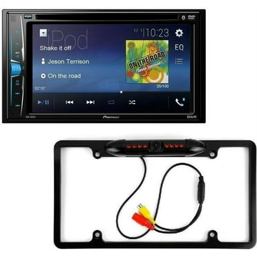 Pioneer 6.8'' Touchscreen Double-DIN Receiver with Bluetooth, CarPlay, Radio, AUX - Walmart.com