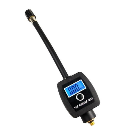 Digital Tyre Pressure Gauges with 4 Units, Air Compressor Monitor ...