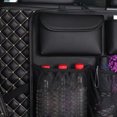 Leather Vehicle Trunk Storage Bag With Multiple Ventilated Compartments ...