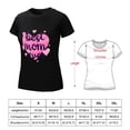 Best Mom Ever Women’s Cotton Short Sleeve T-Shirt HD Graphic Print ...