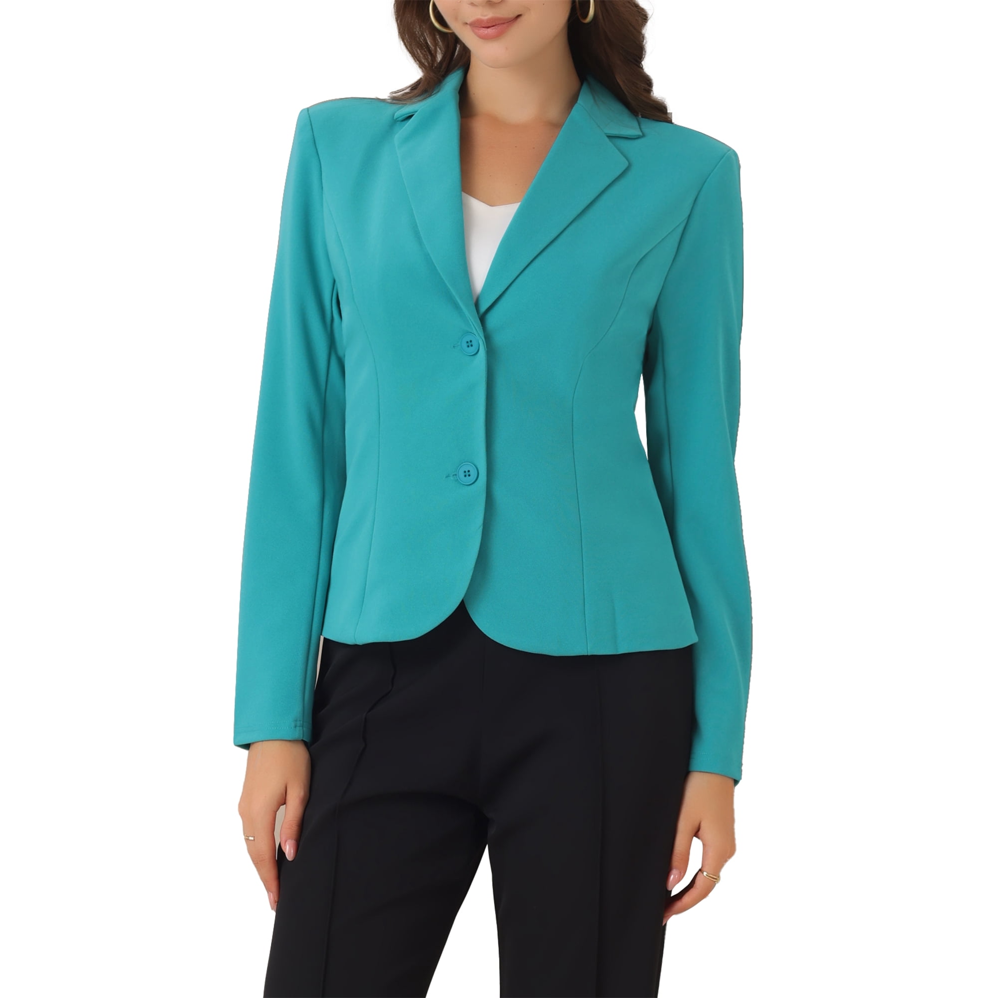 Click here for Inspire Chic Womens Work Blazer Lapel Collar Long... prices