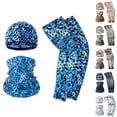 3 Piece Sun Protection Shawl Cover Sleeve Mask Scarf Outdoor Sunscreen ...