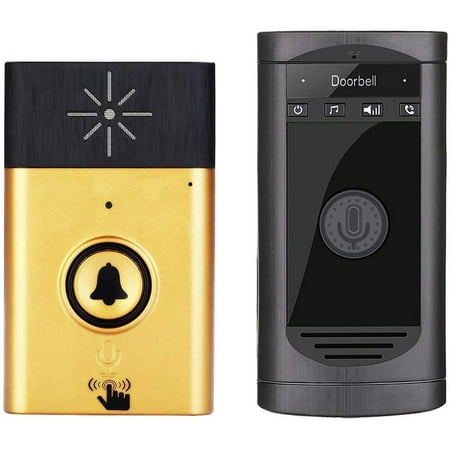 Wireless Doorbell, Wireless Voice Intercom Doorbells, Induction Touch ...