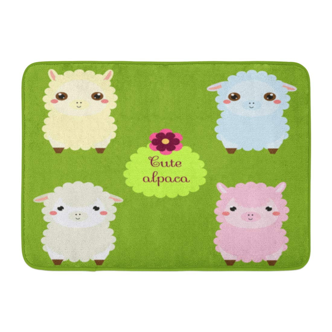 GODPOK Colorful Children Cute Lamas Cartoon Llama Characters Happy ...