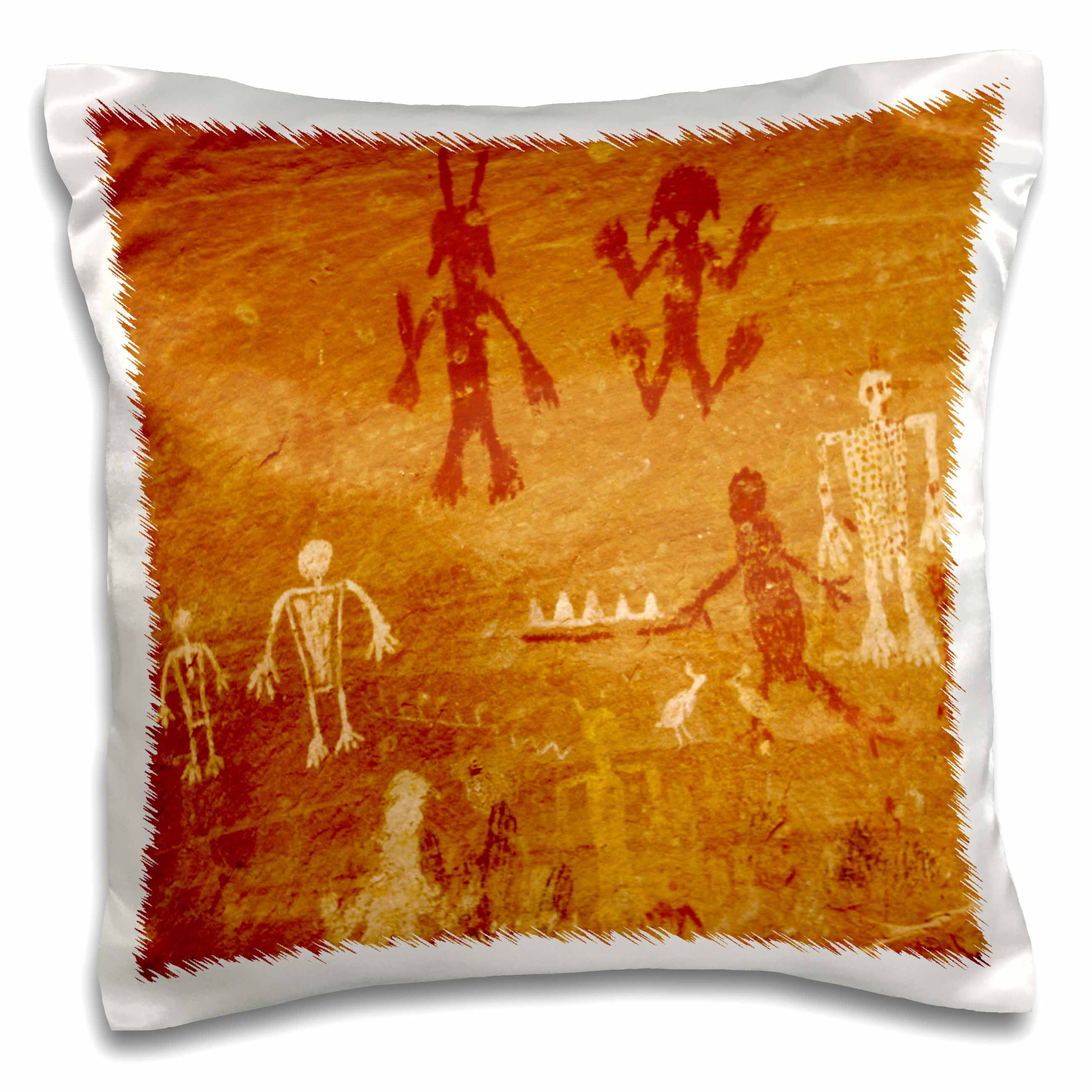 Petroglyphs, Canyon De Chelly, AZ - US03 KPI0010 - Kristin Piljay 16x16 inch Pillow Case pc ...