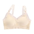 Abomasnow Womens No Underwire Bras Wireless Supportive Full Coverage ...