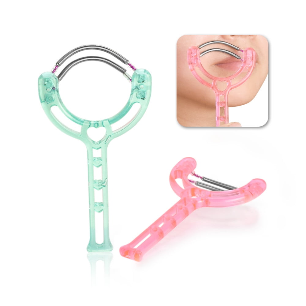 Lifcasual Facial Hair Remover Spring Facial Hair Removal For Women Spring Facial Epilator Removes Hair On The Upper Lip Chin Cheeks & Sideburns 4.57 *