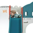 Playful Kingdom Kids Slide Playset - Red - Walmart.com