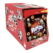 Meiji Hello Panda Cookies, Vanilla Creme Filled - 7 Oz, Pack Of 6 ...