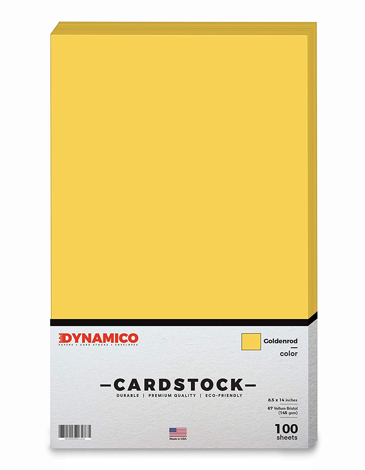 Goldenrod 8.5 x 14" Pastel Color Cardstock Paper - for Cards and ...