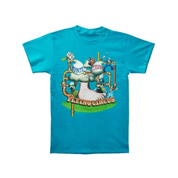 Monty Python - Monty Python Men's Flying Circus Foot T-shirt Green ...