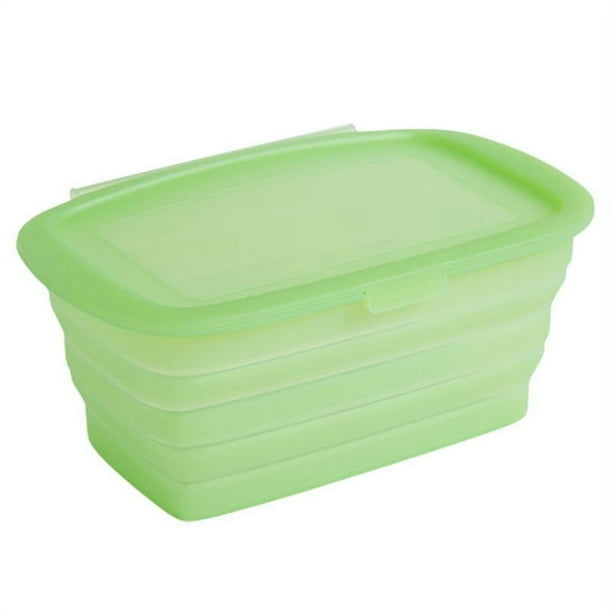 Food Container 1L Food Container with Lid Good Sealing Heat-proof Cold ...