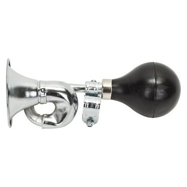 Bugle Horn 5-1/8" Chrome. bicycle horn, bike horn, lowrider horn, beach ...