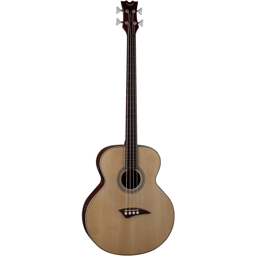 Dean Acoustic/Electric Bass Fretless - GN - Walmart.com