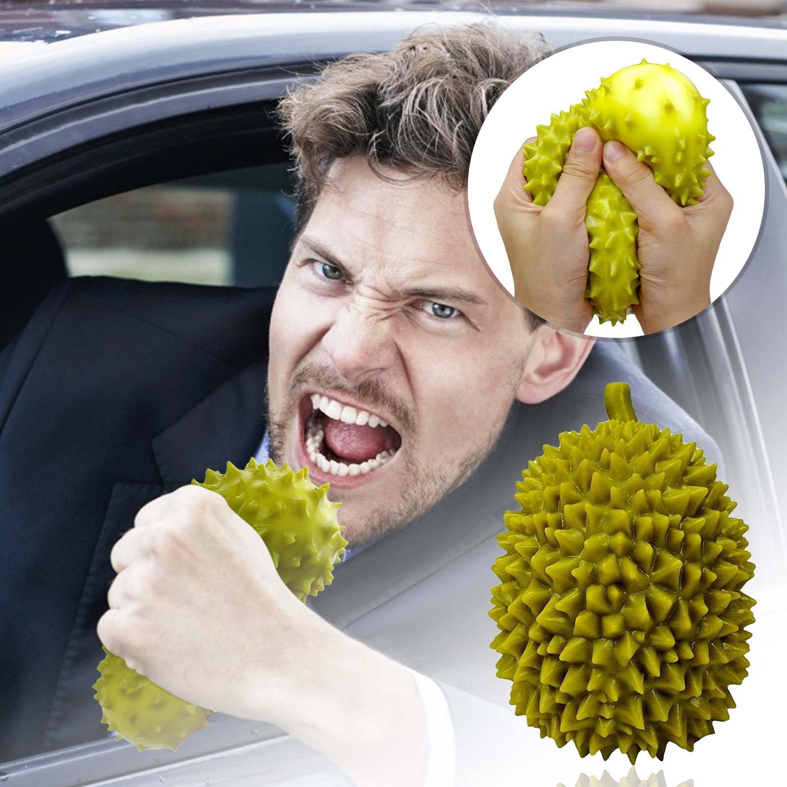 Aueoeo Toys For 1 Year Old Boy Bath Toys For Toddlers 1 3 3Ml Durian Pressure Ball Shaped aueoeo-toys-for-1-year-old-boy-bath-toys-for-toddlers-1-3-3ml-durian-pressure-ball-shaped