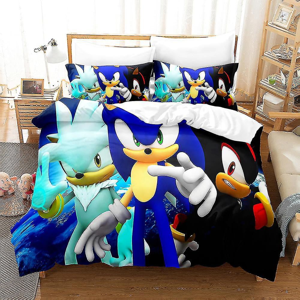 Click here for Youyo Cartoon Sonic Home Textile Duvet Cover Pillo... prices