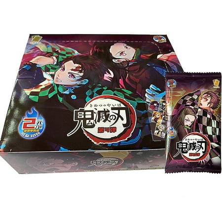 Booster New Demon Slayer Card Tcg Game Cards Kimetsu No Yaiba Table ...