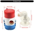 Completes Marine Bilge Pumps Hose 1-1/8 Inch with Elbow Thru Hull ...