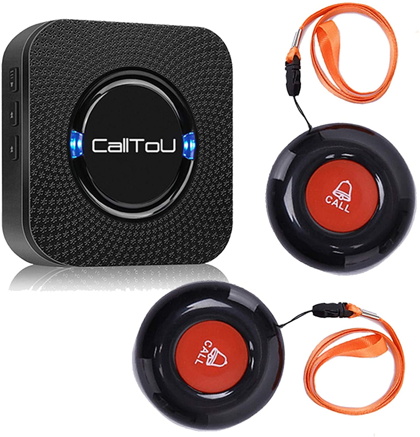 CallToU Caregiver Call Button with Pager Elderly Monitoring System ...