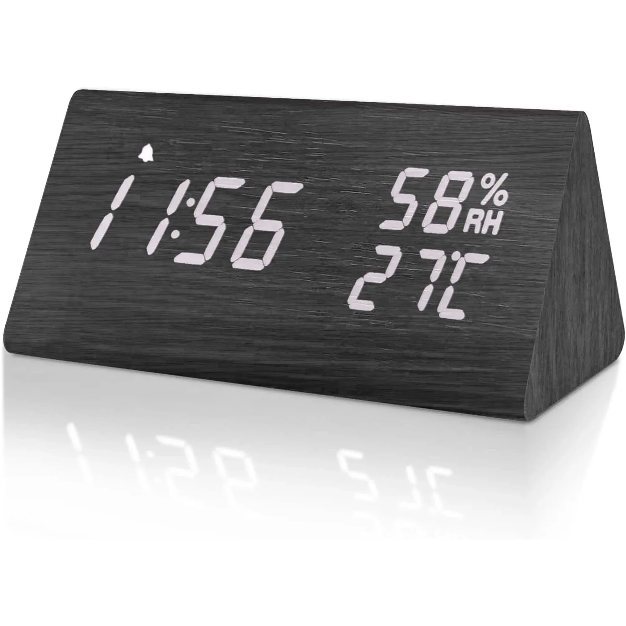 Click here for Falco Gear Wooden Digital Alarm Clock With Adjusta... prices