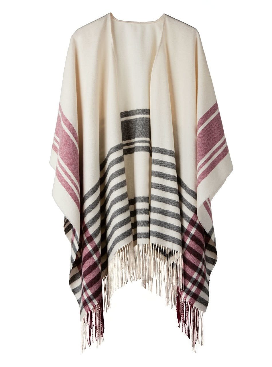 Inca Fashions - SoCal Alpaca Wool Blanket Wrap, Shawl & Duster for ...